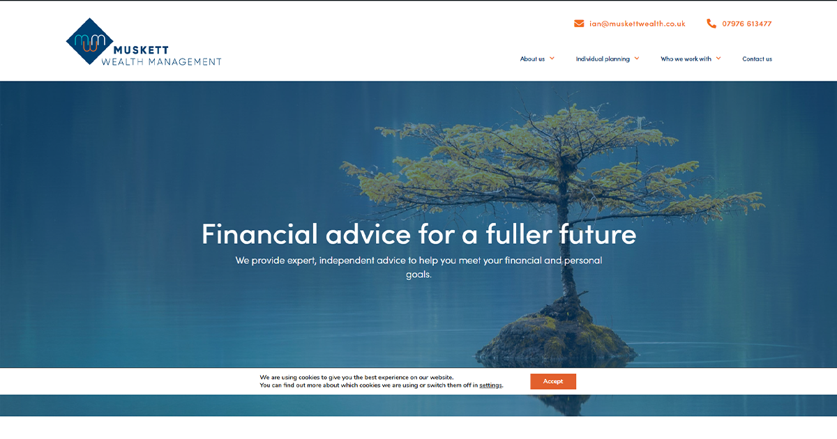 Homepage | Muskett Wealth Management | Financial Adviser